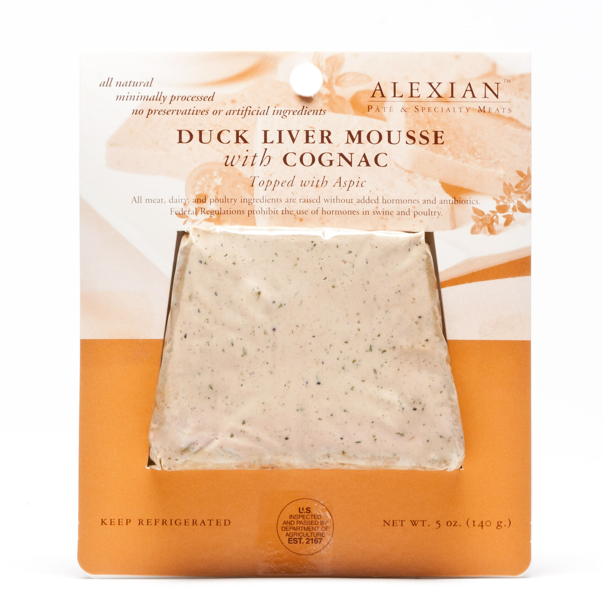 Alexian Duck Liver and Pork Mousse with Cognac 5-oz