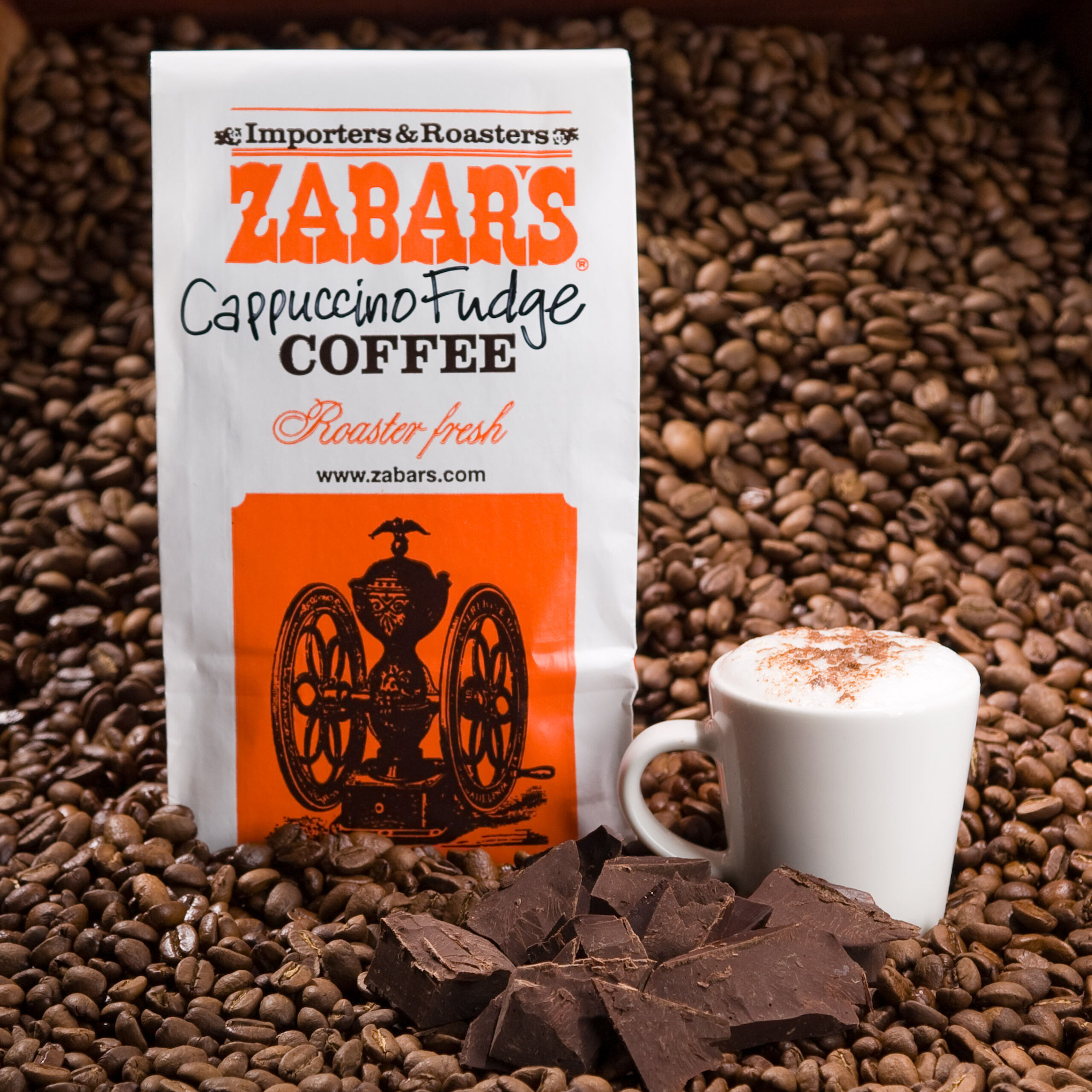 Cappuccino and Fudge Coffee by Zabar's