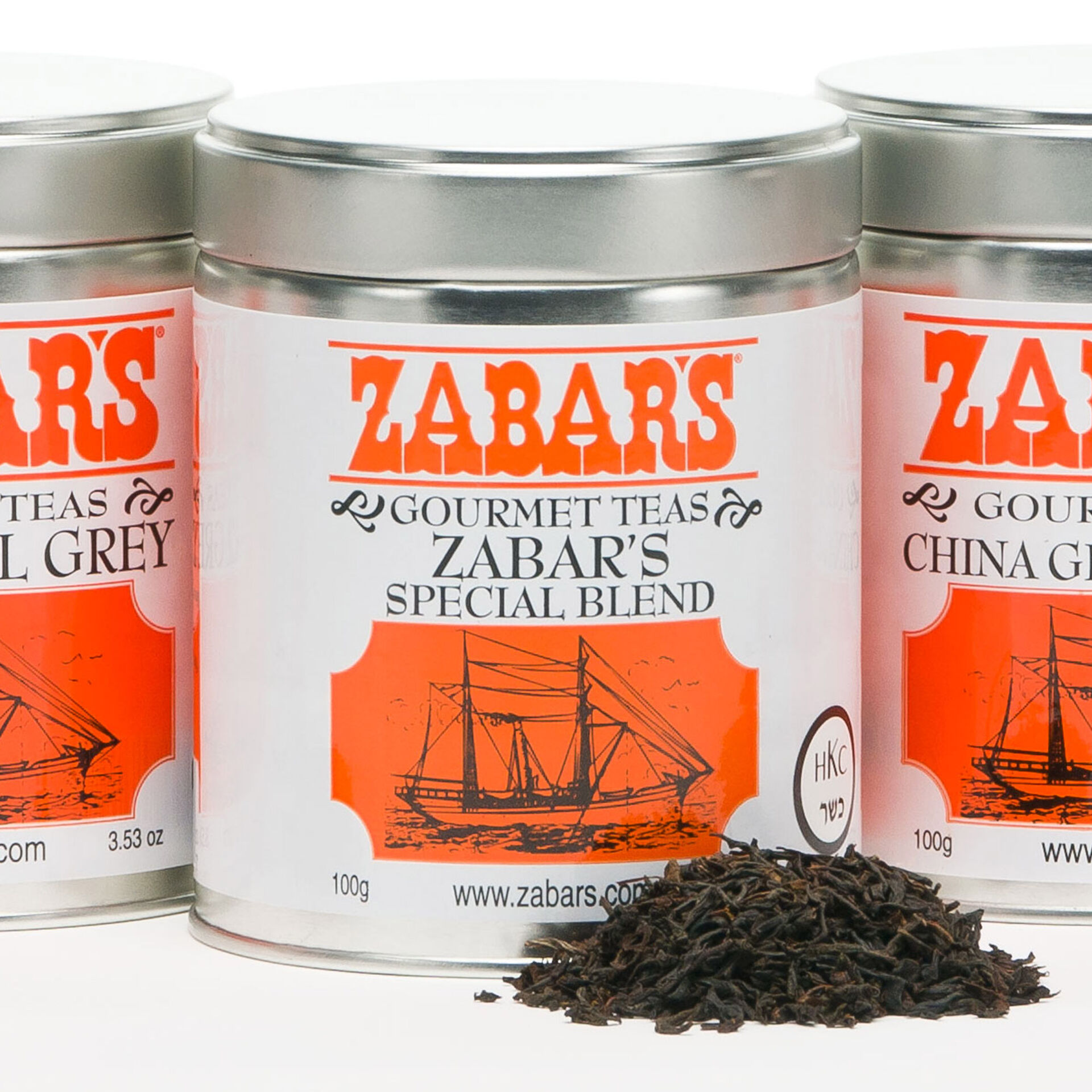 Zabar's Loose Tea Collection-3.53oz Tin